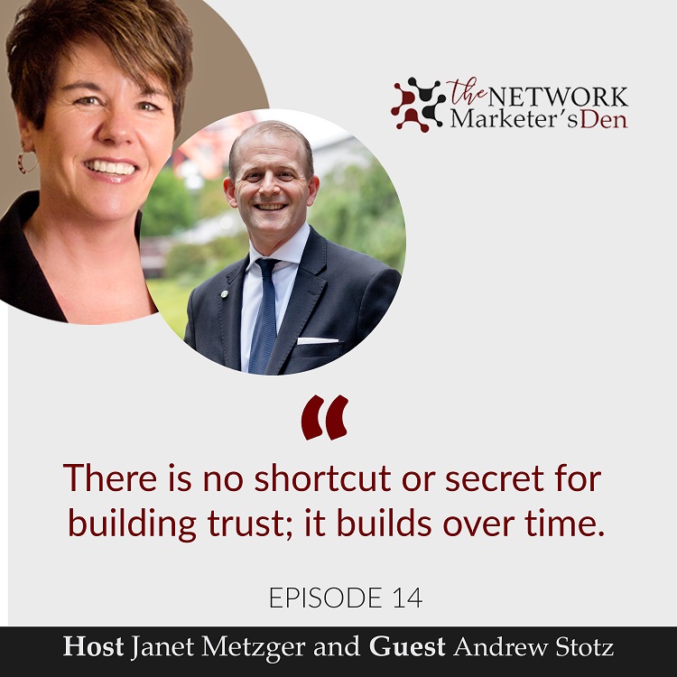 Andrew Stotz on The Network Marketer's Den Podcast