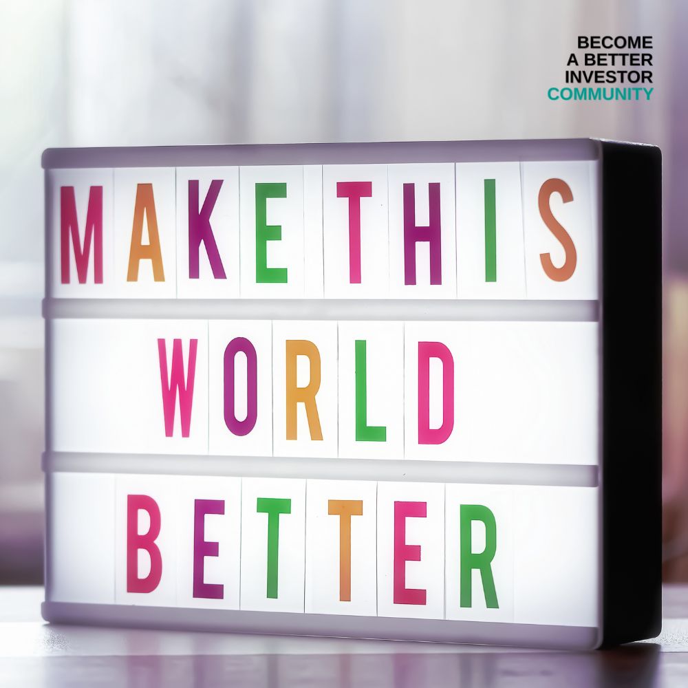 You Must Make the World a Better Place Because the Woke ESG Movement Won’t